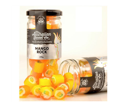 Australian Sweet Co. Mango Rock Candy – Too Easy Hampers