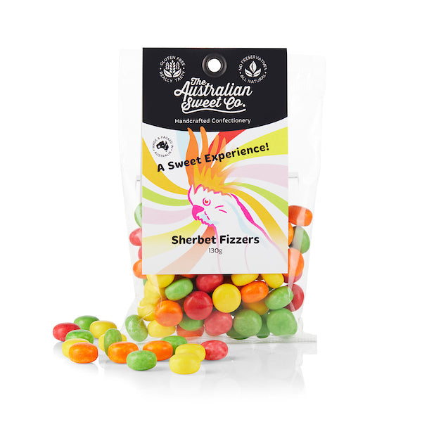 Australian Sweet Co. Sherbet Fizzers Candy – Too Easy Hampers