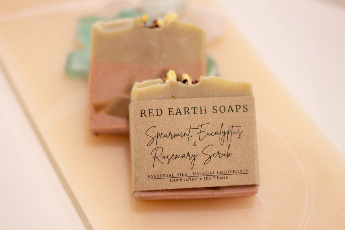 Red Earth Soap Bar – Too Easy Hampers